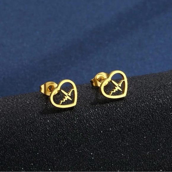 Boutique | Jewelry | Ekg Heart Ecg Electrocardiogram Heartbeat Sinus ...